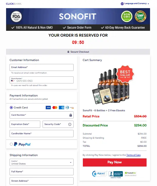 SonoFit™ | Official Website | #1 Ear Oil Supplement
